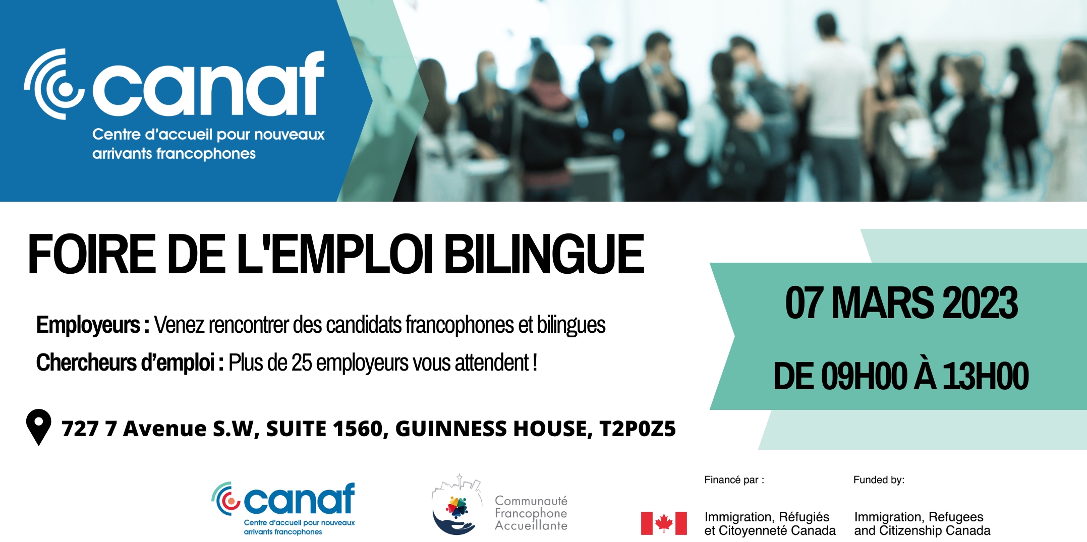 Foire de l'emploi bilingue CANAF - CANAF Alberta